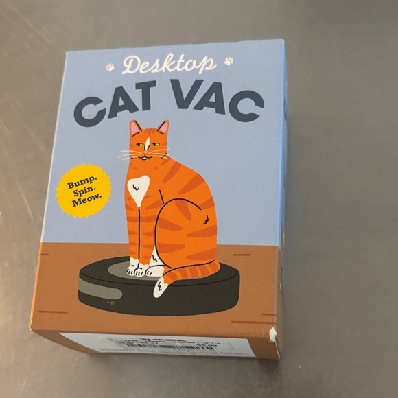 Hachette | Cat | Hachette Desktop Cat Vac Orange And Black | Poshmark